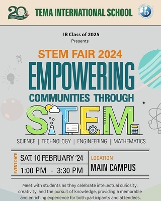 eGotickets — STEM FAIR 2024 at Tema International School, Ghana, Sat ...
