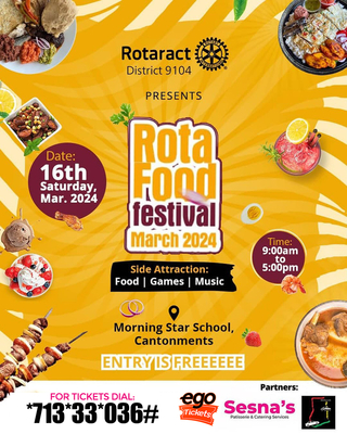 eGotickets — ROTA FOOD FESTIVAL at Morning Star School, Ghana, Sat, 16 ...