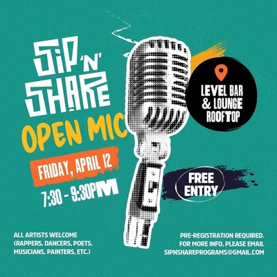 eGotickets — SIP AND SHARE at Level Bar & Lounge, Ghana, Fri, 12 Apr ...