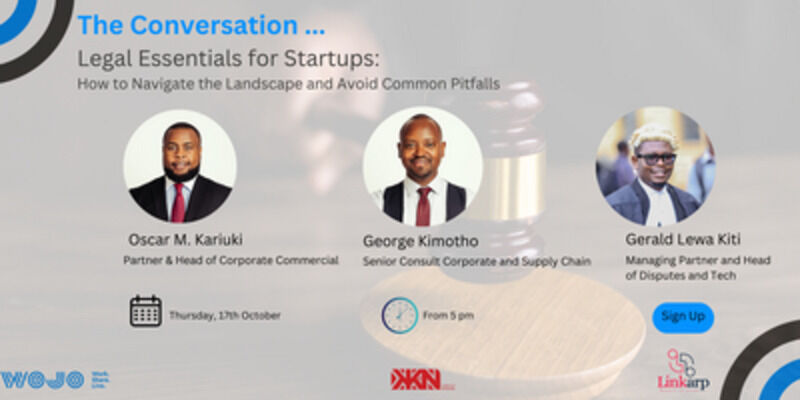 eGotickets — Legal Essentials for Startups: How to Navigate the Landscape at WOJO NAIROBI, Kenya ...