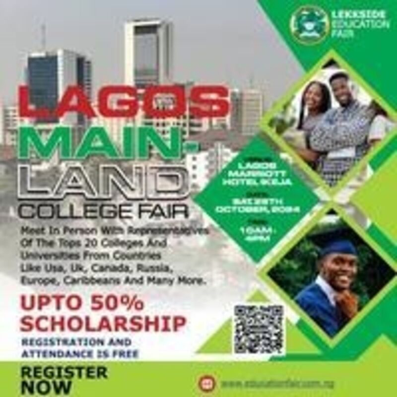 eGotickets — Lagos Mainland International College Fair 2024 at Lagos ... eGotickets — Lagos Mainland International College Fair 2024 at Lagos ...