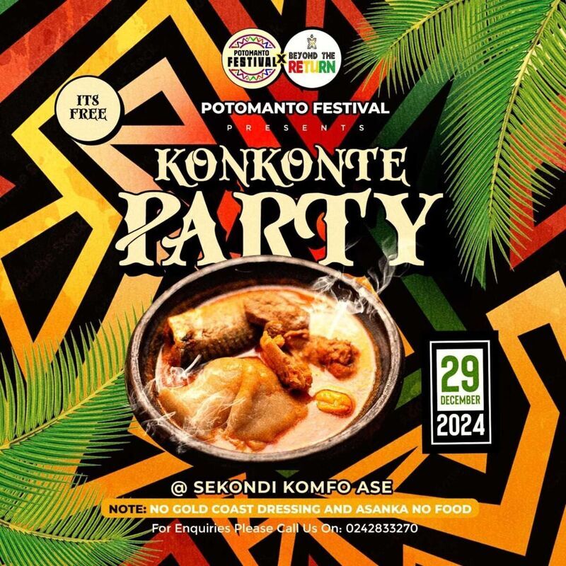 eGotickets — Kokonte Party at Sekondi Komfo Ase, Ghana, Sun, 29 Dec ...