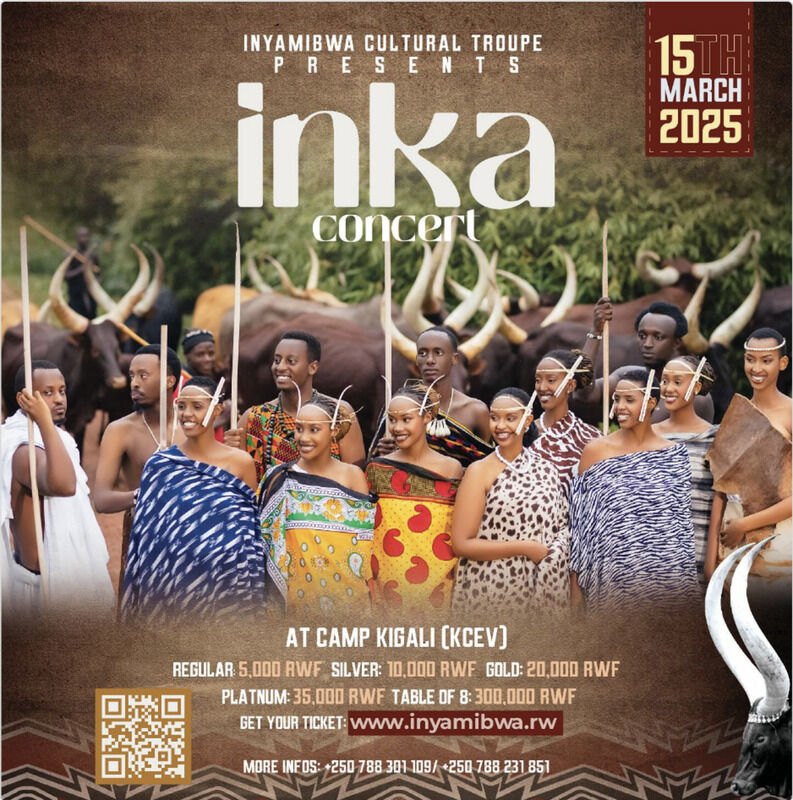 eGotickets — Inka Concert at Kigali Conference and Exhibition Village ...