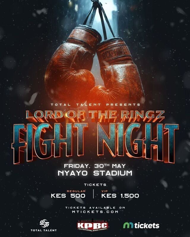 eGotickets — LORD OF THE RINGZ FIGHT NIGHT at NYAYO STADIUM, Kenya, Fri ...